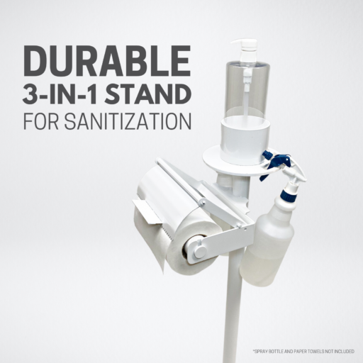 Sanitizing Stand | 3-in-1